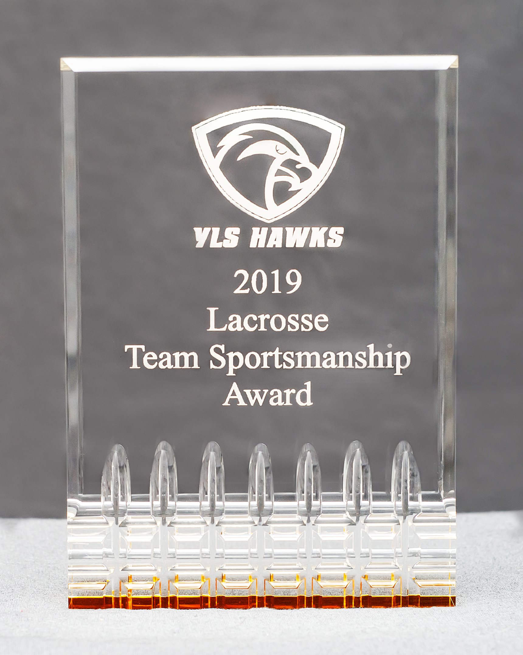 MRA Acrylic Stand Up Award